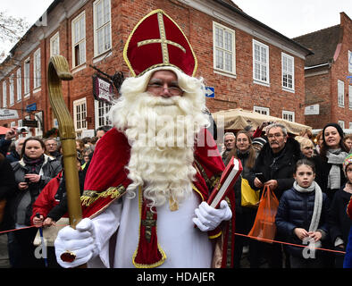 Potsdam, Germany. 10th Dec, 2016. Sinterklaas (the Dutch name for Santa ...