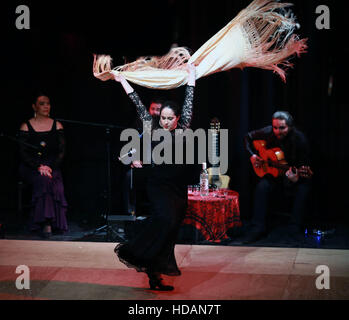Frankfurt, Germany. 10th Dec, 2016. Spanish flamenco dancer Mercedes ...