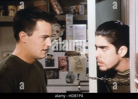 FRIENDS, (from left): Matthew Perry, Adam Goldberg, 'The One Where ...