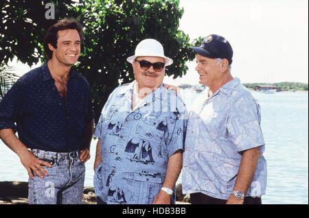 JAKE AND THE FATMAN, (from left): William Conrad, Joe Penny, Alan ...