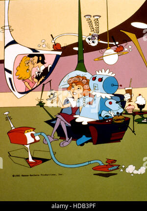 THE JETSONS, Jane Jetson, Rosey the Robot Maid, 1962-1987 Stock Photo ...