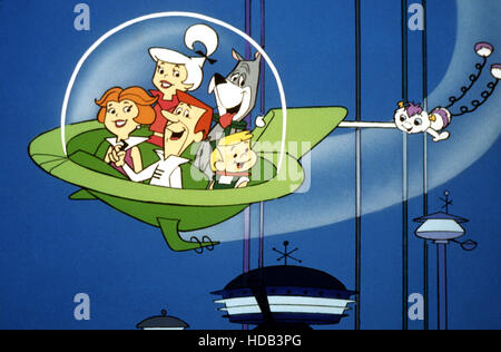 THE JETSONS, Jane Jetson, Judy Jetson, George Jetson, Astro, Elroy ...