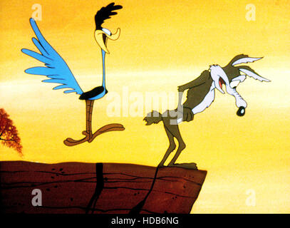 THE ROAD RUNNER SHOW, Wile E. Coyote, Road Runner, 1966-73 Stock Photo ...