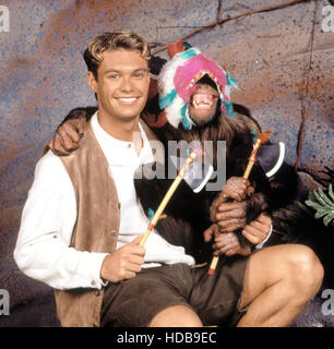 WILD ANIMALS GAMES, Ryan Seacrest (center), 1995, © The Family Channel ...