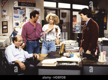 THE NEW WKRP IN CINCINNATI, from left: Gordon Jump, Lightfield Lewis ...