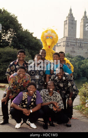 SESAME STREET JAM-A MUSICAL CELEBRATION, Ernie, Aaron Neville, 1994, (c ...