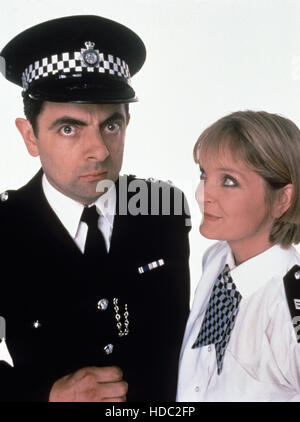 THE THIN BLUE LINE, from left: David Haig, Rowan Atkinson, 1995-1996 ...