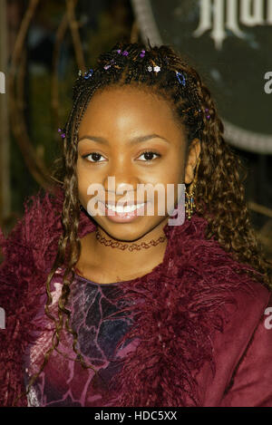 Actress Aree Davis at the world premiere of the film The Haunted ...