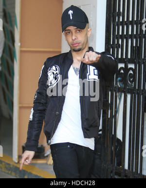 Dappy outside ITV Studios today Featuring: Dappy Where: London, United ...