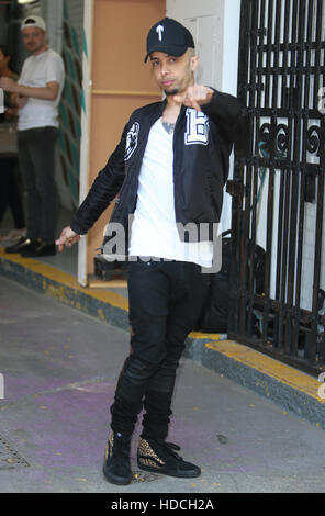 Dappy outside ITV Studios today Featuring: Dappy Where: London, United ...