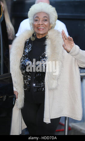 Nichelle Nichols outside ITV Studios Featuring: Nichelle Nichols Where ...