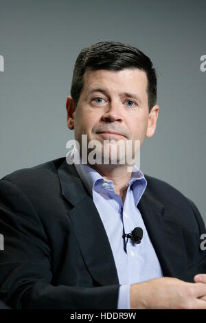 Bob McCooey, Senior Vice-president NASDAQ OMX, speaks during the 2010 ...