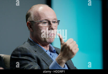 Douglas Leone, a partner with Sequoia Capital Ltd., speaks during the ...
