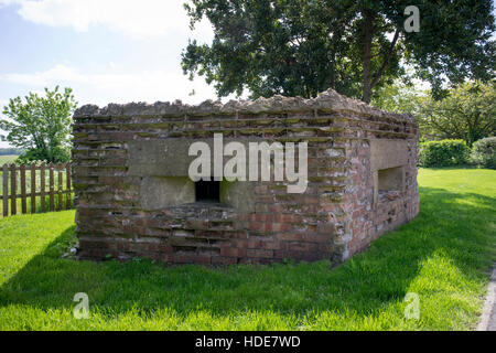 Pill Box World War Two Defence St Margarets Bay Dover Kent Stock Photo ...