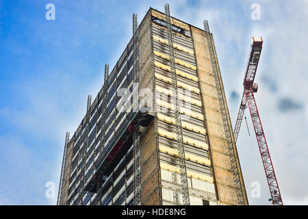 Building under reconstruction Stock Photo - Alamy