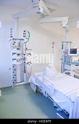 Intensive care unit and trauma care unit of a hospital's emergency ...