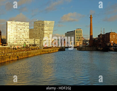 Liverpool Waterfront Architecture Stock Photo - Alamy