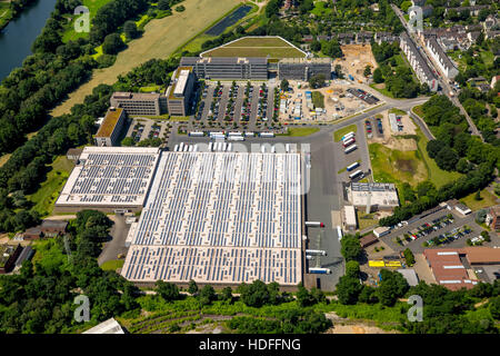 aerial view of Aldi Head Office & distribution centre at Atherstone ...