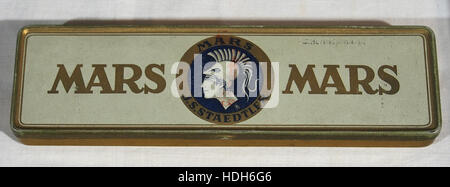 Vintage Mars J.S Staedtler Pencil Tin Stock Photo - Alamy