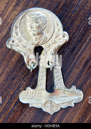This image features a vintage Stanley Puzzle, produced by Perry & Co ...