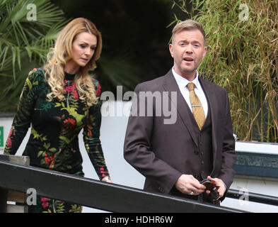 Darren Day and his wife Stephanie Dooley outside ITV Studios Featuring ...