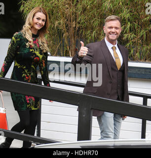 Darren Day and his wife Stephanie Dooley outside ITV Studios Featuring ...