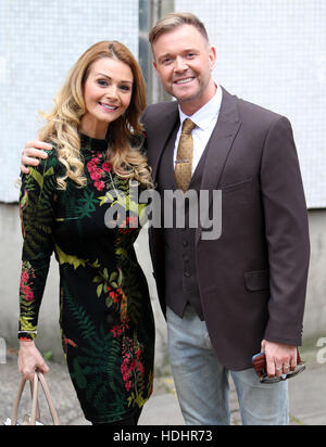 Darren Day and his wife Stephanie Dooley outside ITV Studios Featuring ...