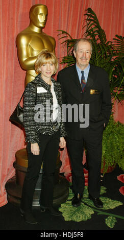 Canadian director Denys Arcand, right, actor Alexandre Landry, left ...