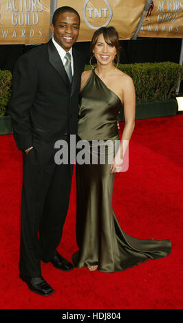 Dule Hill and Nicole Lyn at the Screen Actors Guild Awards in Los ...