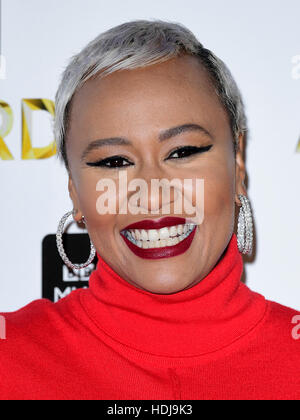 Emeli Sande attending the BBC Music Awards at the Royal Victoria Dock ...