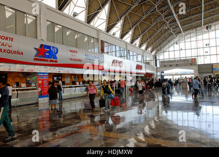 CAPU bus station in Puebla, Mexico Stock Photo - Alamy