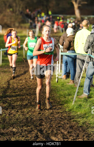 Stacey Burrows runs the SEAA Cross Country Champs in Parliament Hill ...