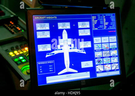 Real Flight Hydraulic Simulator for the Training of the Pilots Stock ...