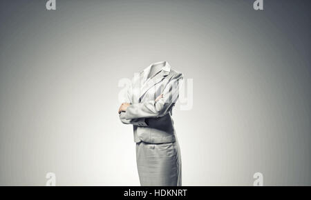Businesswoman without head Stock Photo - Alamy