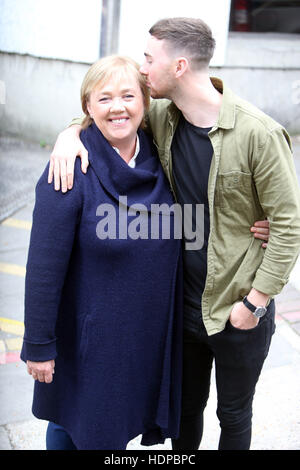 Pauline Quirke and her son Charlie outside ITV Studios Featuring ...