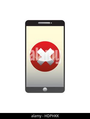 Wrong password abstract concept vector illustration Stock Vector Image ...