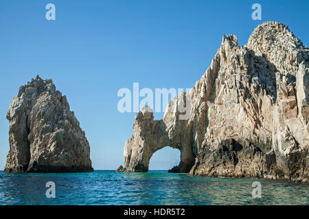 El Arco (The Arch), granite formation near Cabo San Lucas, Baja ...