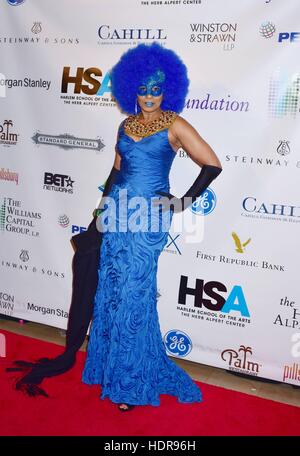 Tamara Tunie attending the Harlem School of Fine Arts Masquerade Ball ...