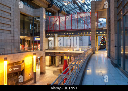 Germany, Cologne, the roofed arcade between the Karstadt department ...