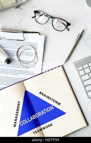 Business Corporate Collaboration Concept Stock Photo - Alamy