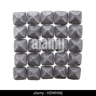 Typical Dutch black Liquorice candies sweets called dropjes Stock Photo ...