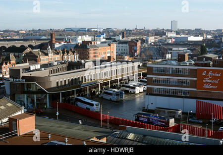 Aerial view of Digbeth Birmingham England Uk West Midlands Stock Photo ...