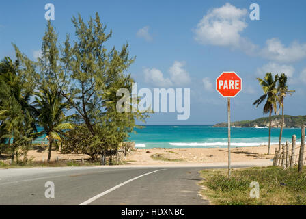 Punta Cana Road Sign Stock Photo - Alamy