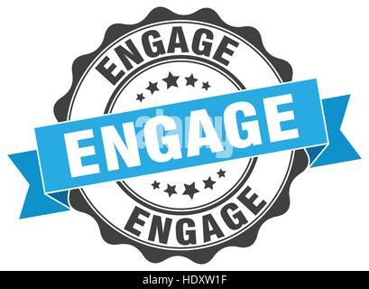 engage stamp. sign. seal Stock Vector Image & Art - Alamy