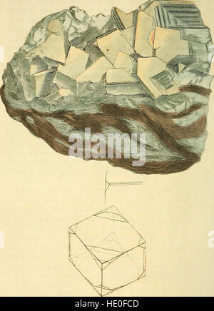 This 1802 work features colored illustrations to explain the mineralogy ...