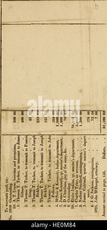 This 1817 letter from Thomas Tudor Tucker, the U.S. Treasurer, presents ...