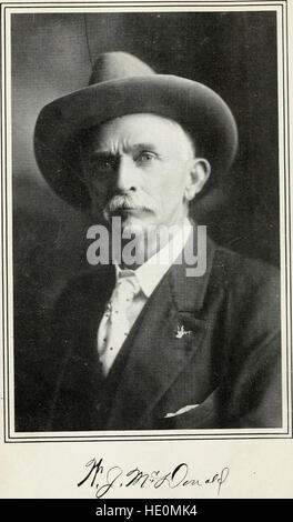 Captain Bill McDonald was a notable lawman in the American West, known ...