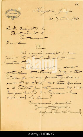 A collection of documents and papers spanning from 1882 to 1901, with a ...