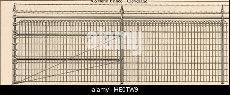The 'Cyclone Ornamental Fence and Gates - Catalog No. 7' (1910) is a ...
