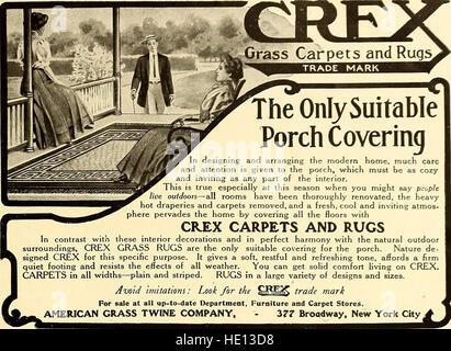 *American Homes and Gardens* (1908) explores design ideas and features ...